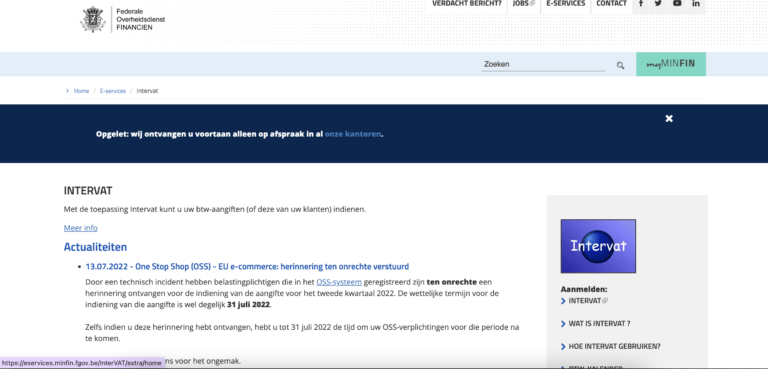 Je btw-aangifte indienen als zelfstandige met Intervat - Accountable